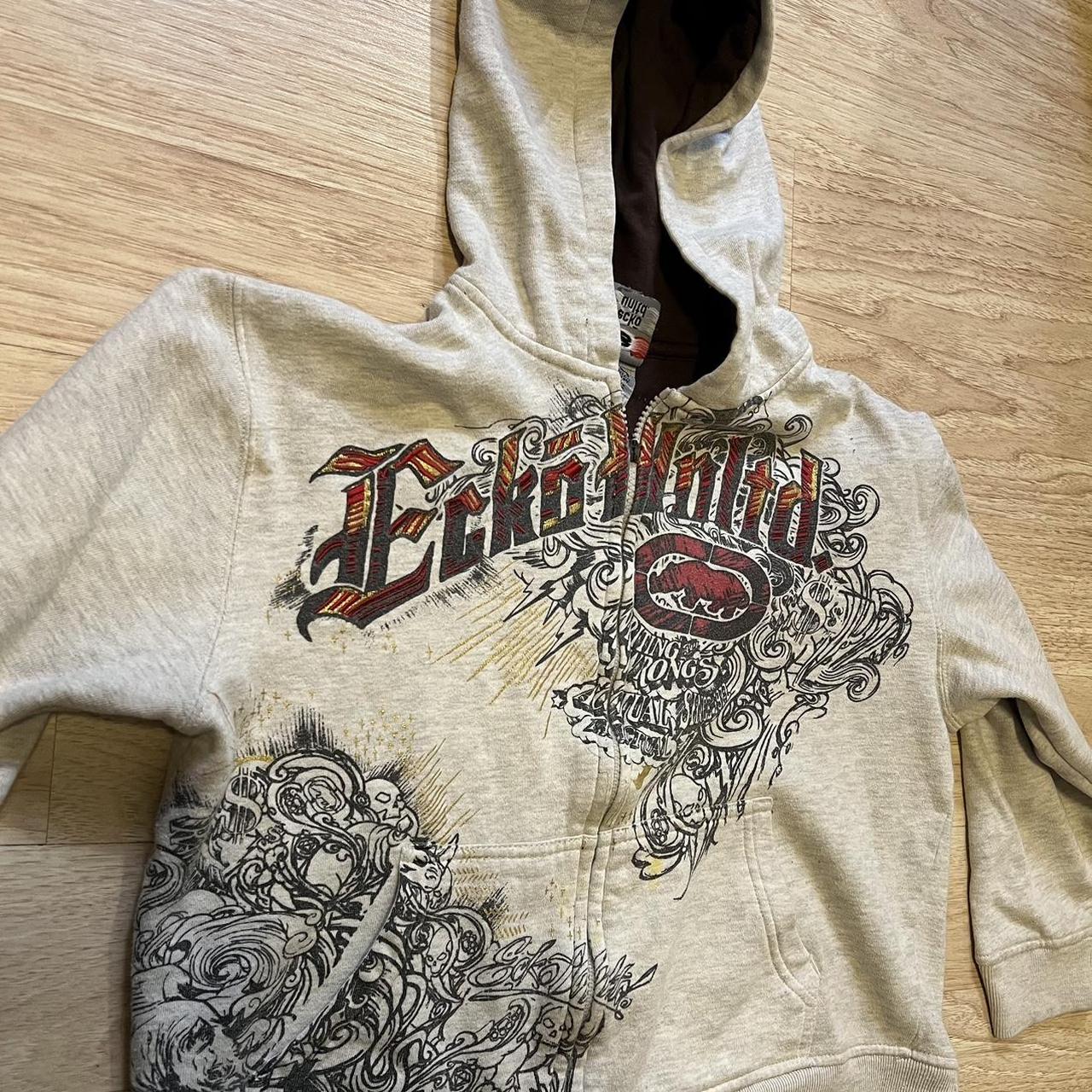 Vintage Ecko Unltd. Zip-Up Size XS / XXS Good... - Depop
