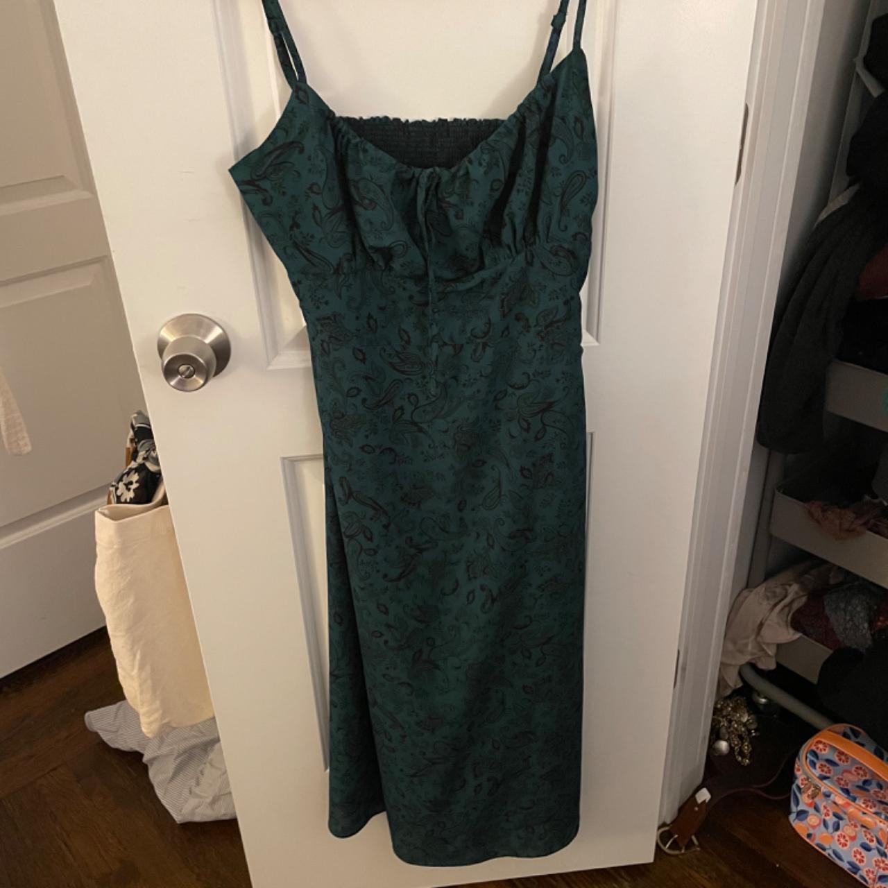 Realisation Par Green floral dress dupe Size m but... - Depop