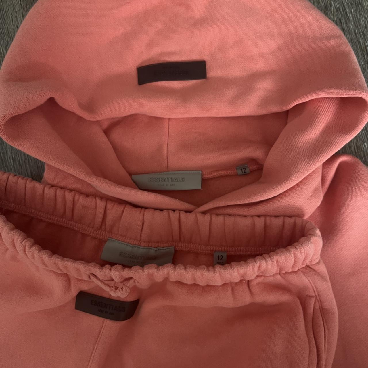 Essentials Fear of god (Coral) Kids 12 can fit a... - Depop