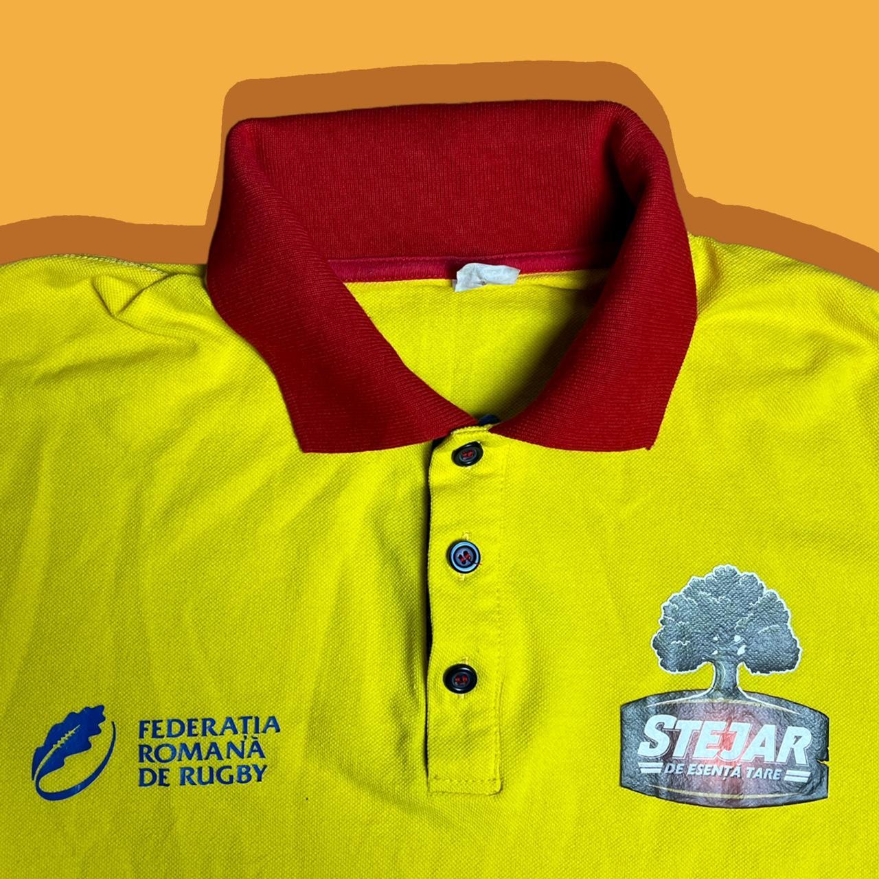 Romanian Rugby Federation Polo Shirt If you’re a... - Depop