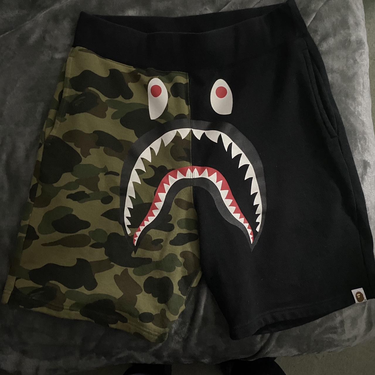 1st Edition Bape Shorts Size L but fits like M... - Depop