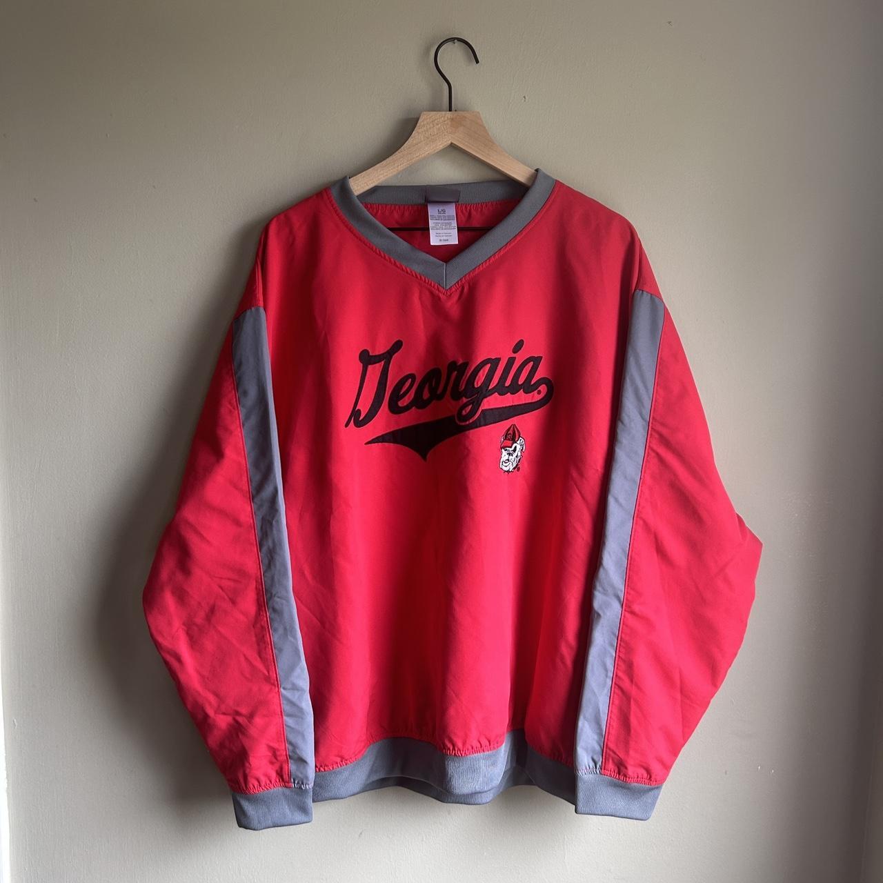 Vintage University of Georgia Pullover UGA Vintage... - Depop