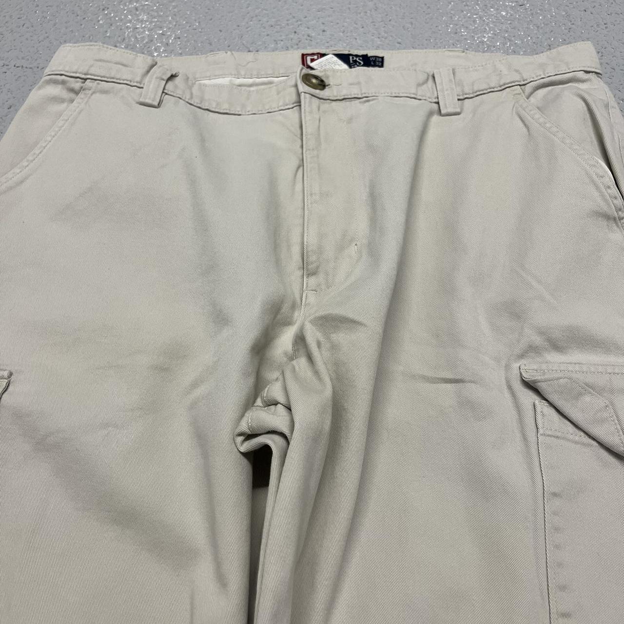 Y2K Cargo Chaps Pants essential minimalist Carpenter... - Depop