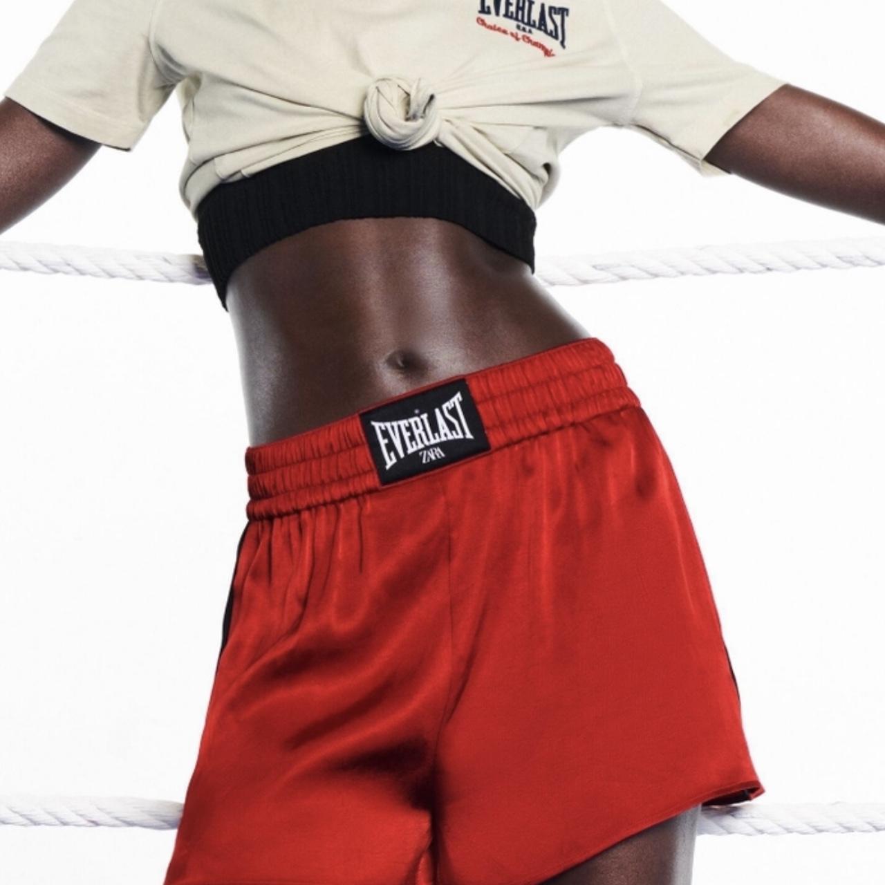 Everlast Women's Red Shorts | Depop