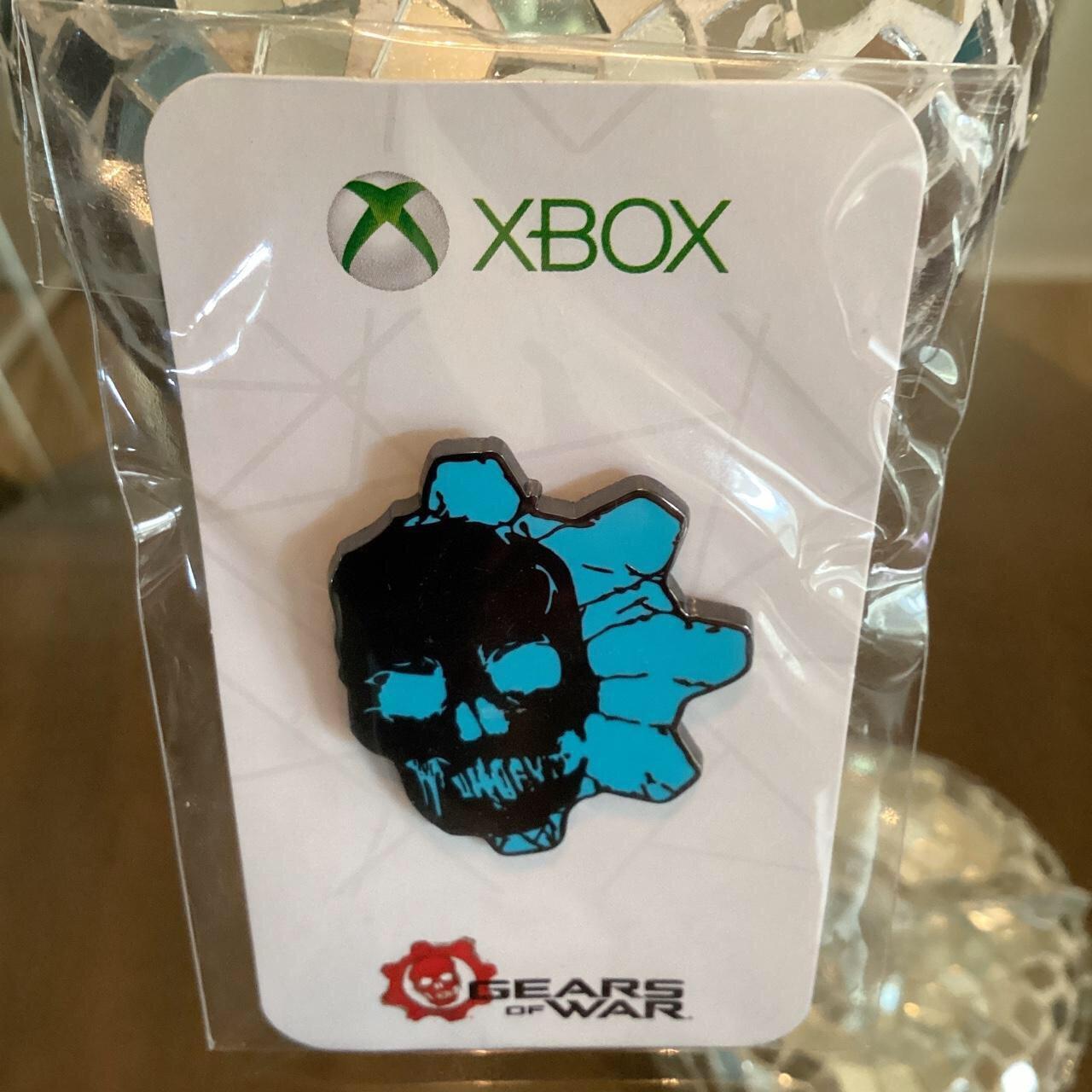 Xbox Gears of War Blue Ice Omen Pin. Great for... - Depop