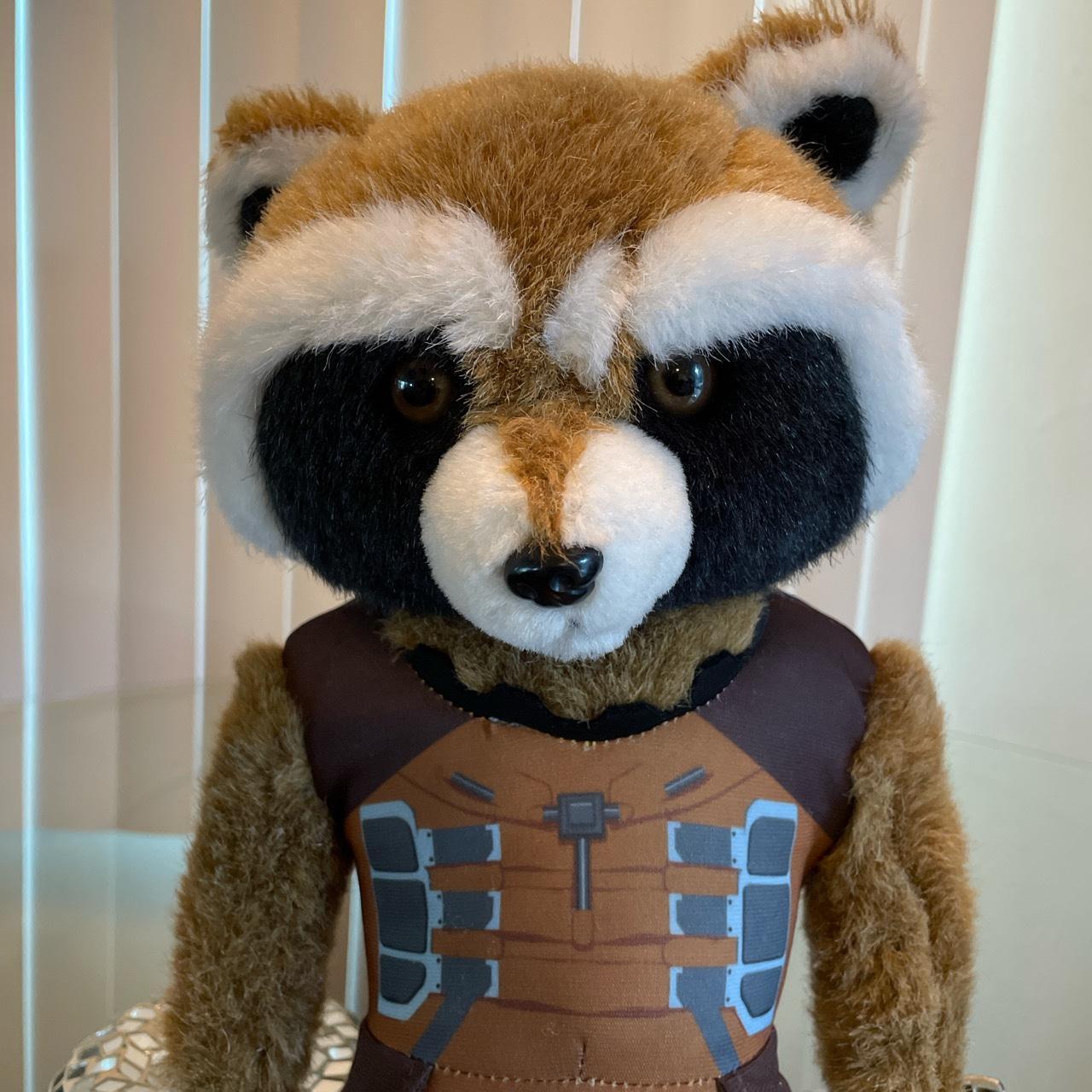 Guardians of the galaxy Rocket Raccoon Plush... - Depop