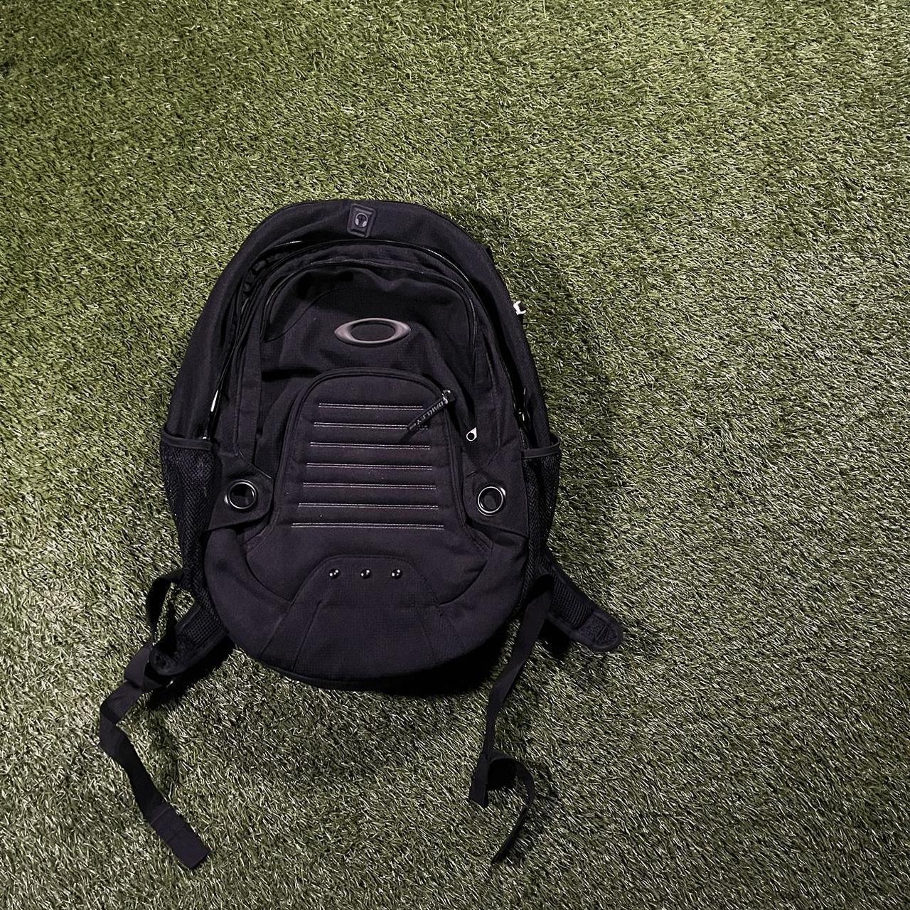 Vintage Oakley Gear Backpack 100% Polyester Color:... - Depop