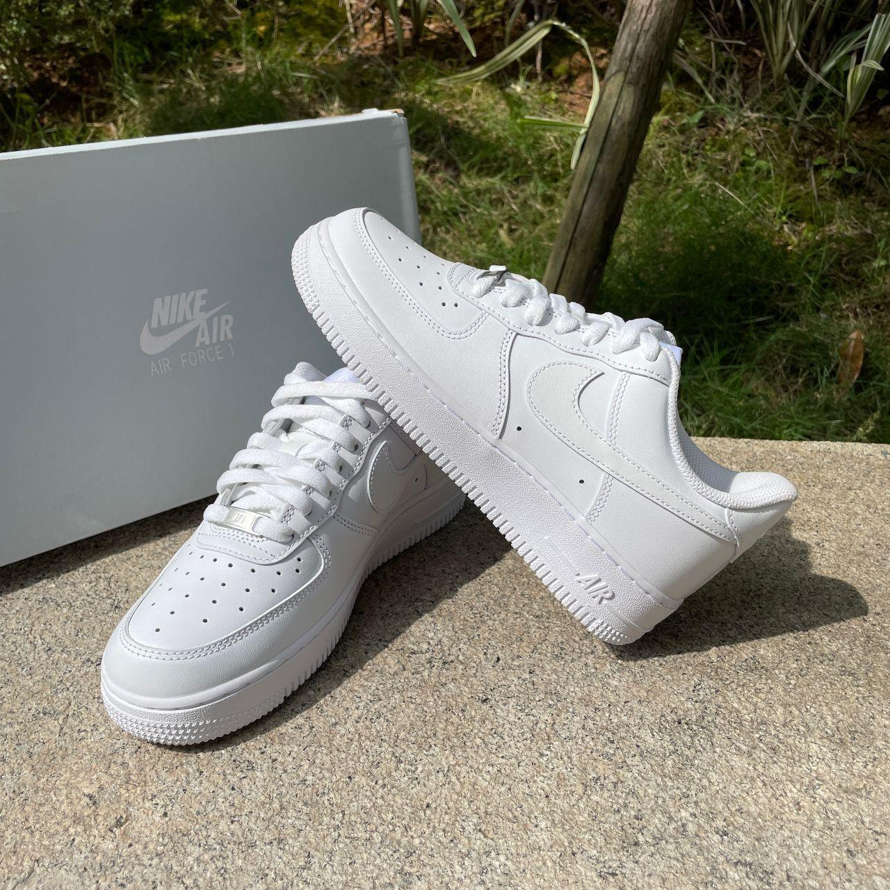 Nike air force 1 white comes with box New and unworn | Depop