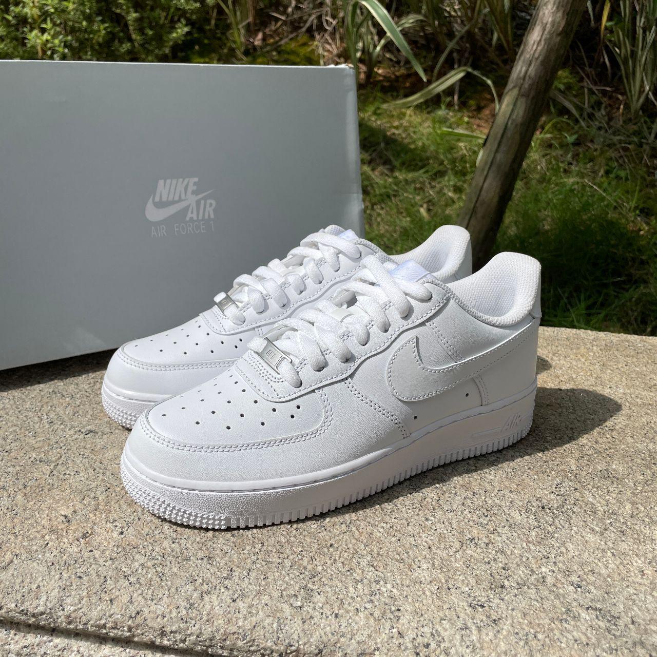 Nike air force 1 white comes with box New and unworn | Depop