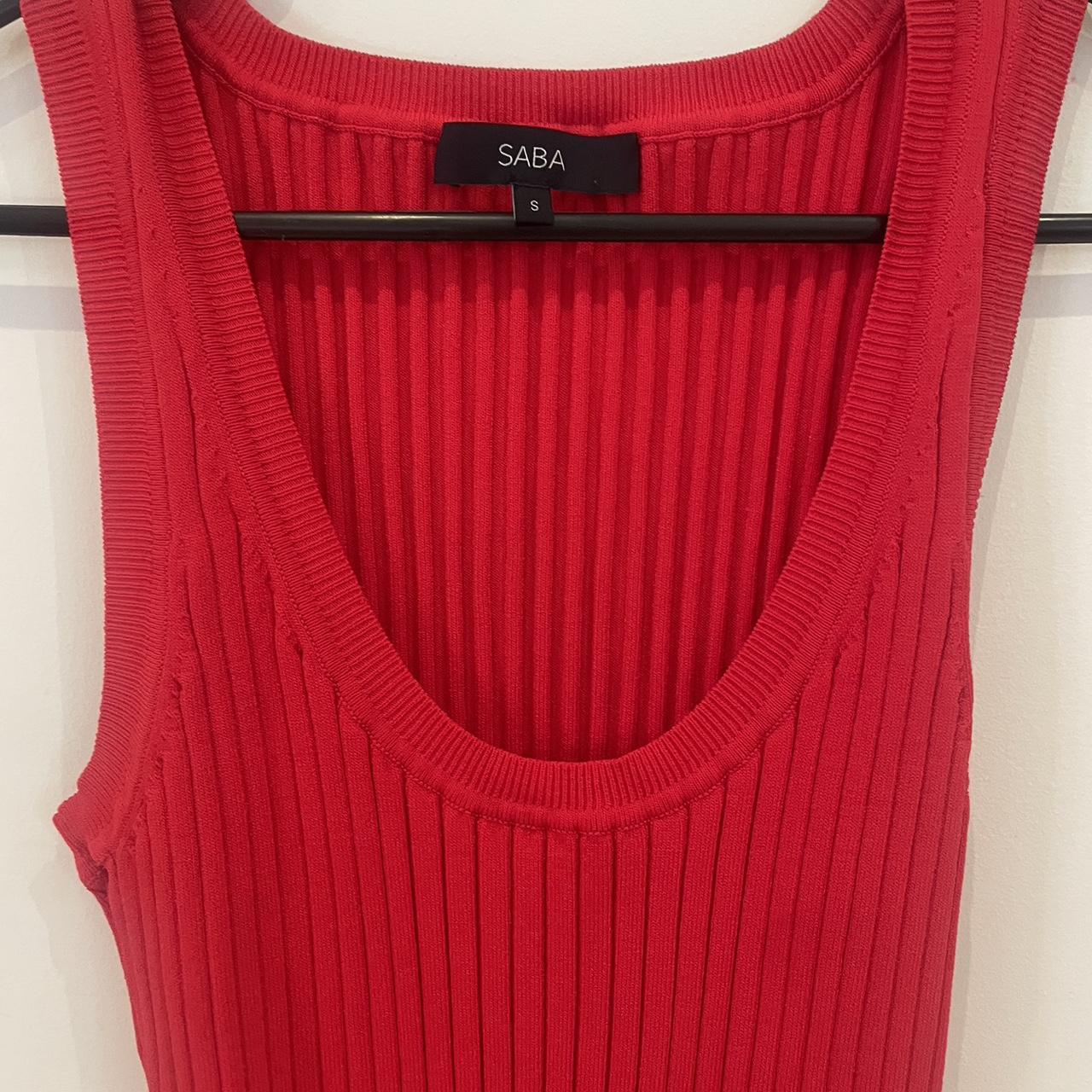 Saba knit red dress Perfect for Christmas As new... - Depop