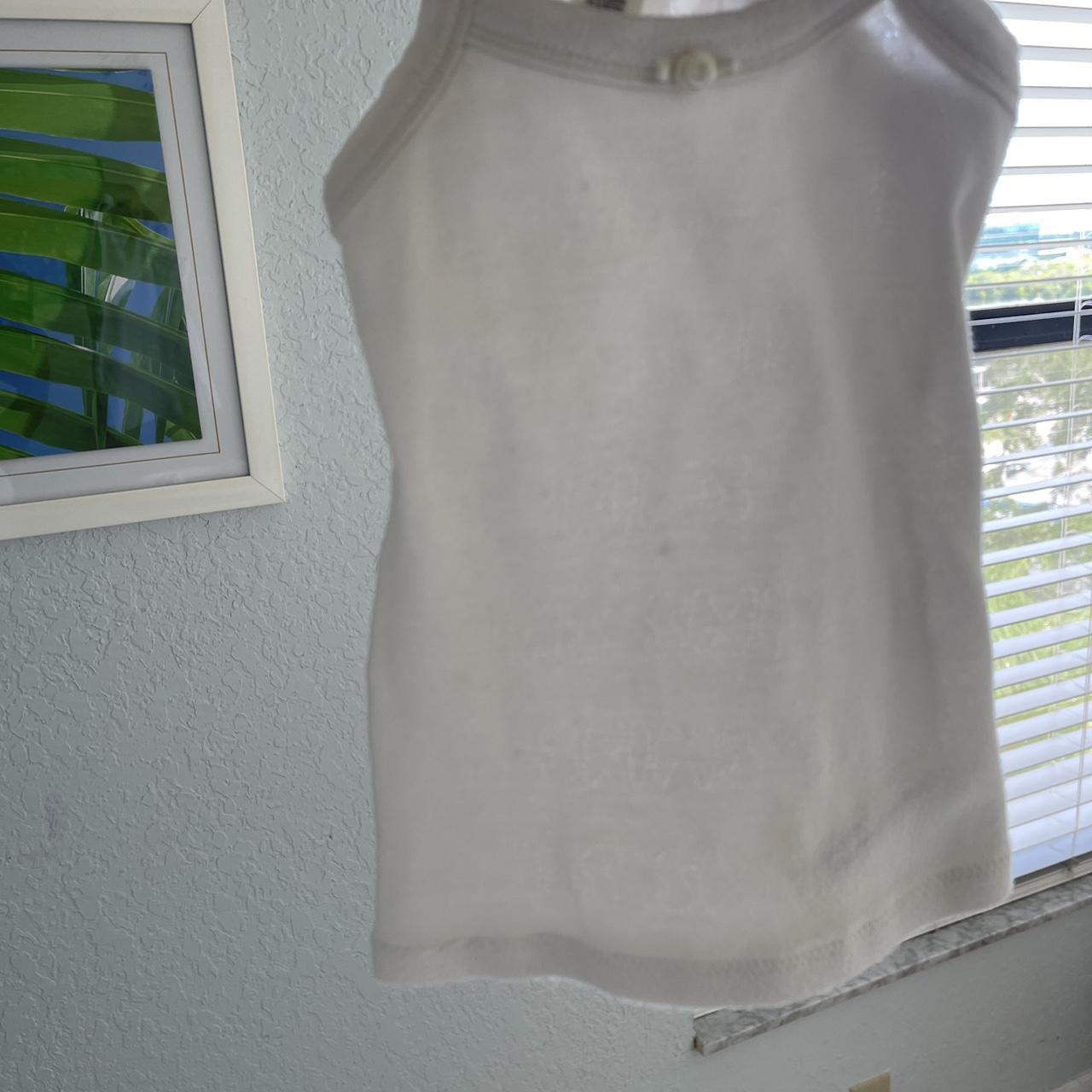 Skims Kids Logo Pointelle tank and short set... - Depop