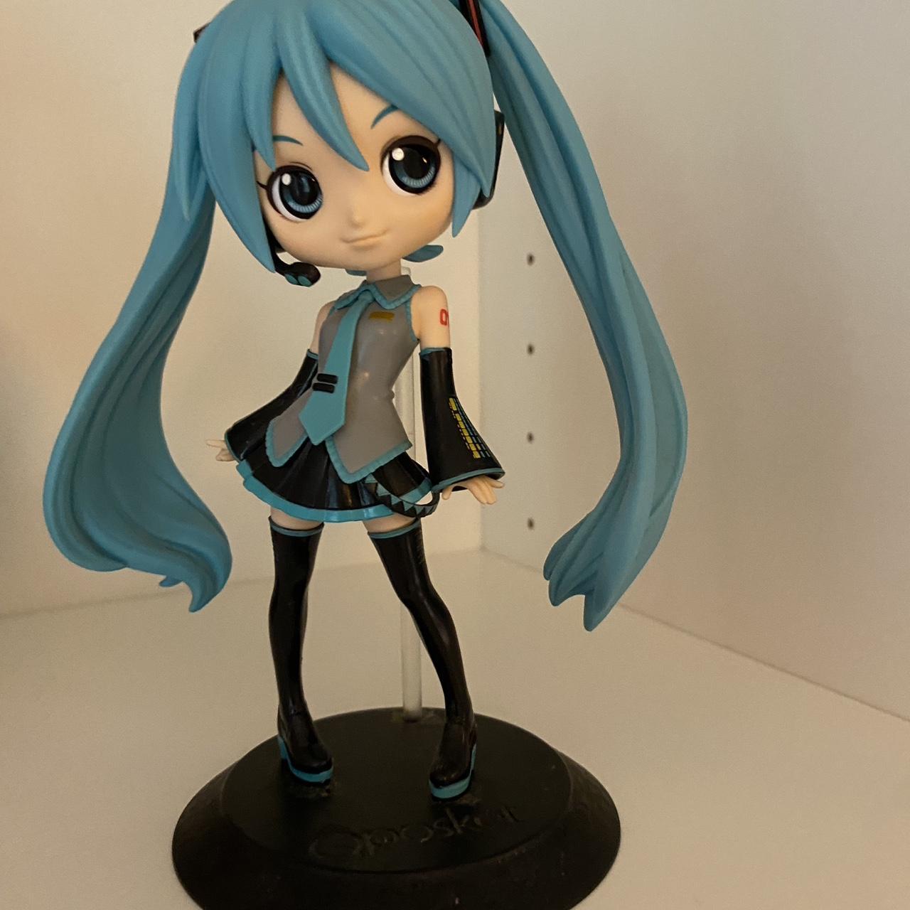 hatsune miku Qposket figure !! comes with box !! in... | Depop