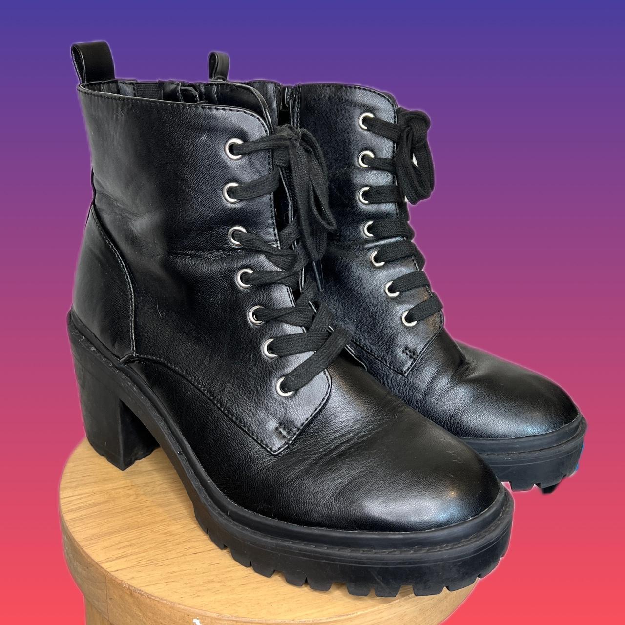 10W black ankle boots from torrid $4.50 shipping on... - Depop
