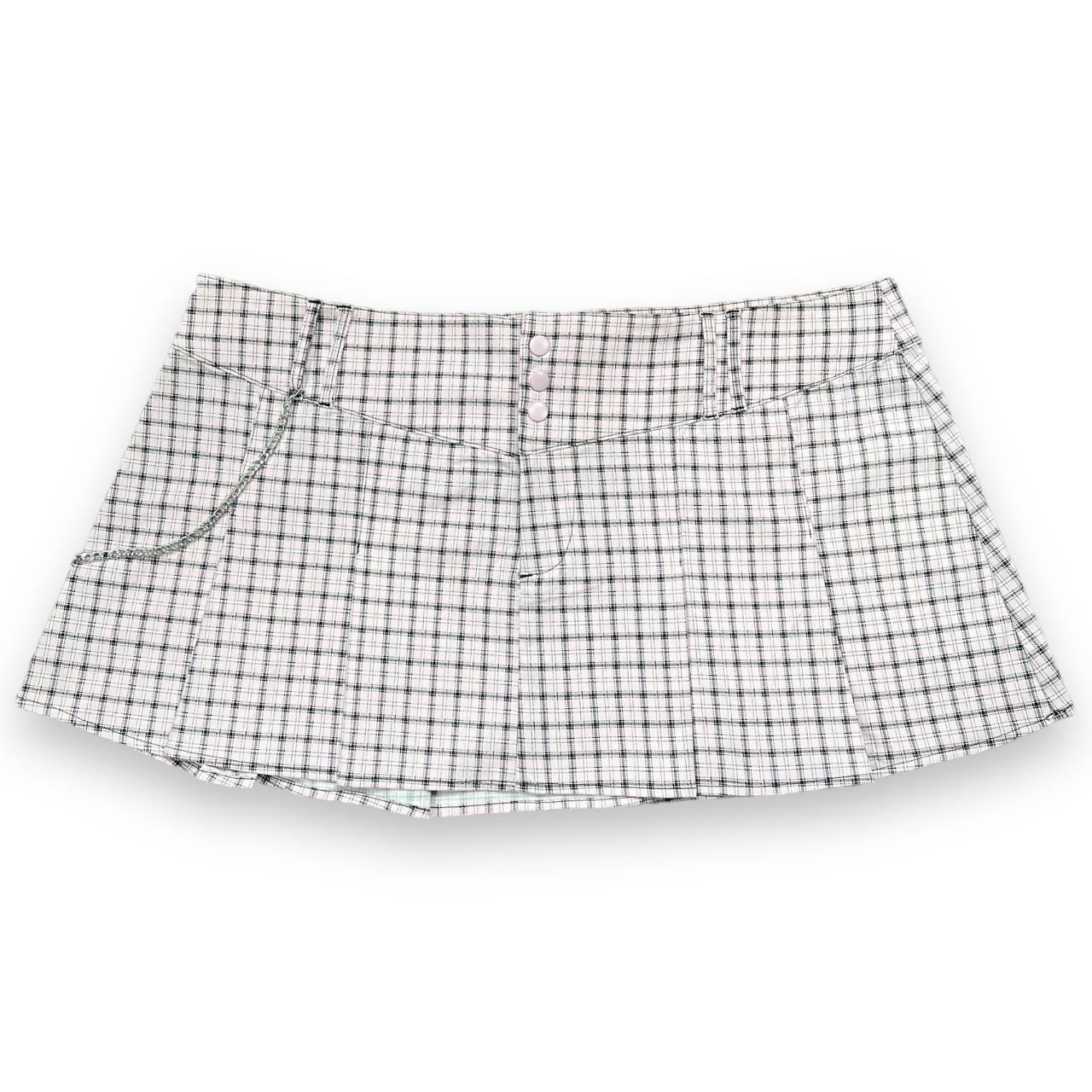 Plus Size Pink Mini Skirt Pink Plaid Mini Skirt Depop