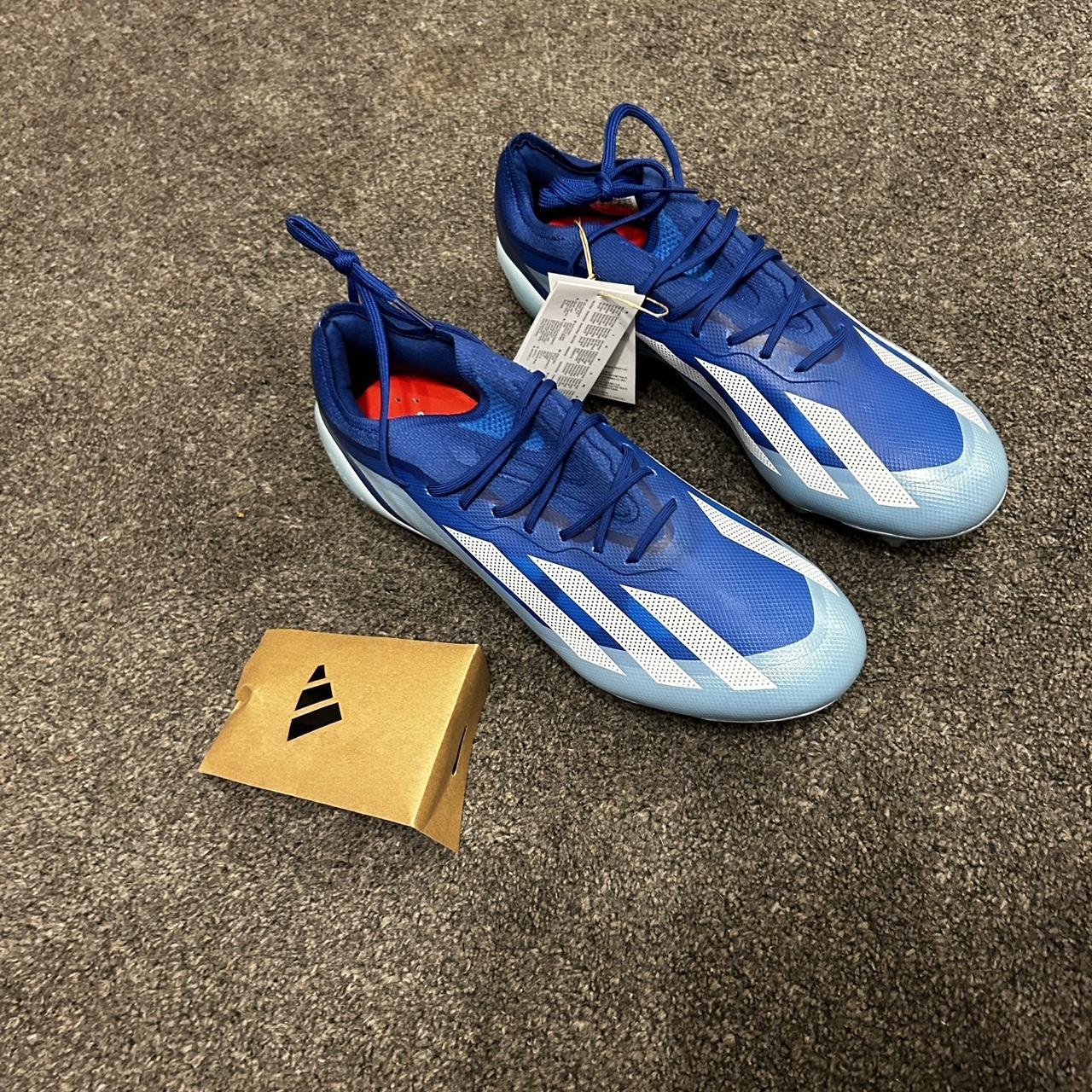 Adidas crazy fast SG // comes with box and studs - Depop