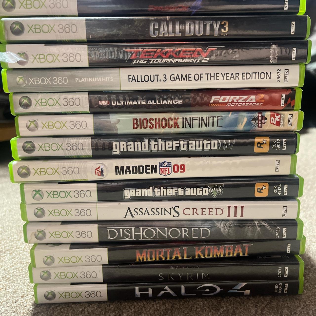 14 XBOX 360 GAMES $5 FOR EACH SEPERATE $50 FOR... - Depop