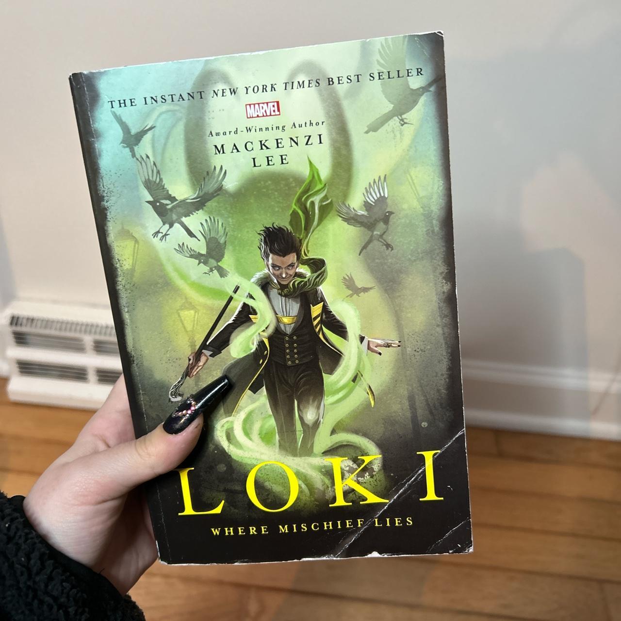 “loki where mischief lies” book by Mackenzi Lee. it... - Depop