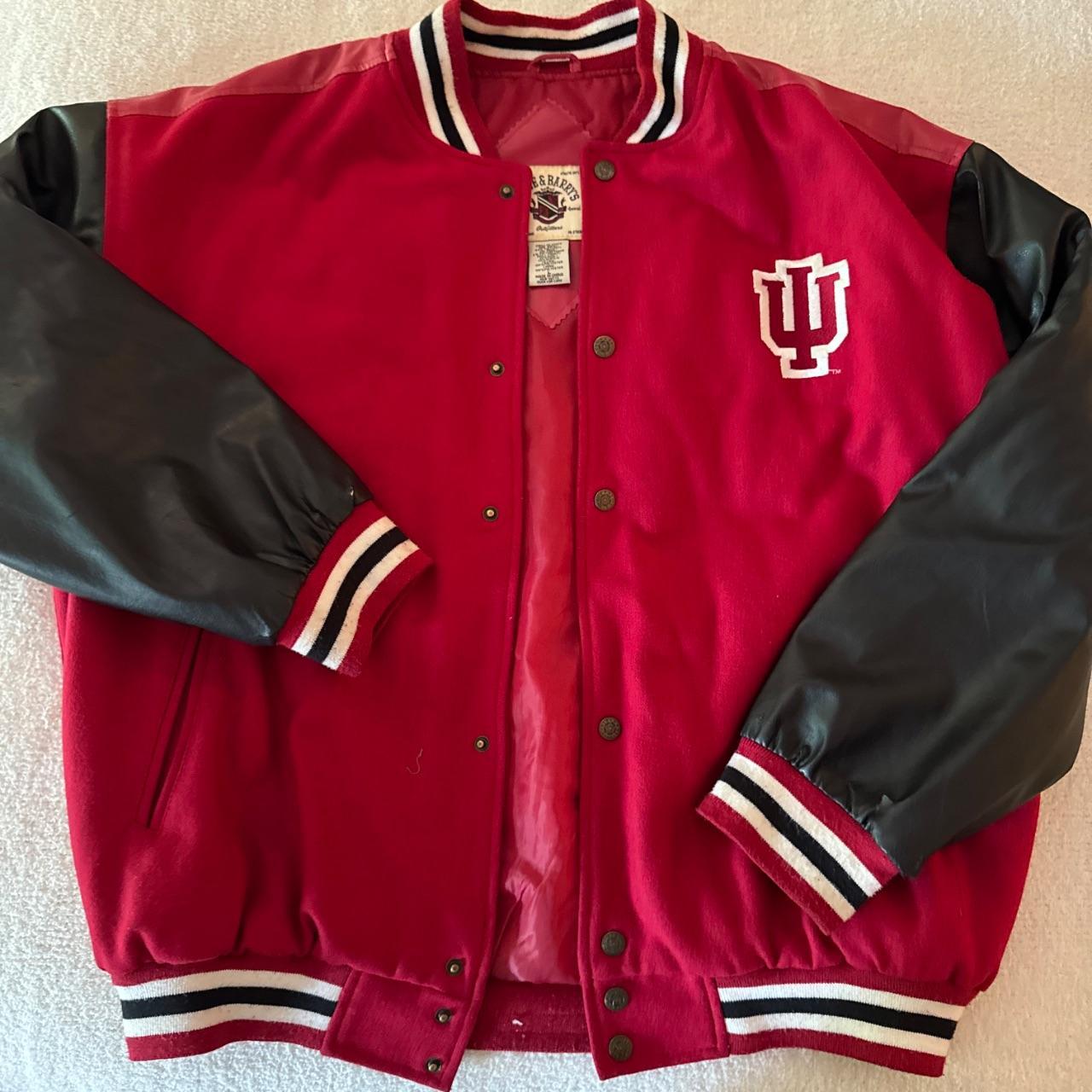 Vintage Indiana Univ bomber jacket | Depop
