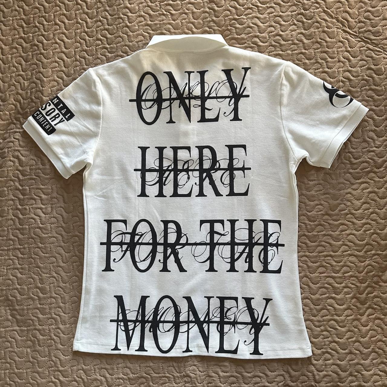 FLESH POLO sample WHITE my brand. lmk what y’all... | Depop