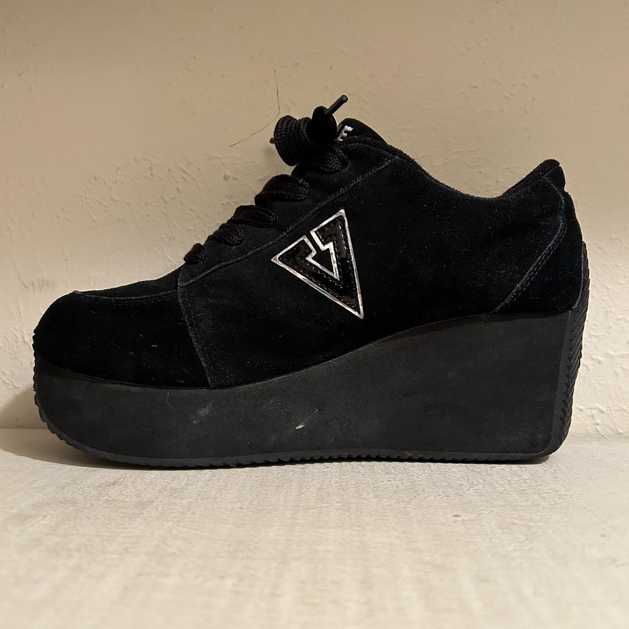 Volatile Elevation platform wedge sneakers - Depop