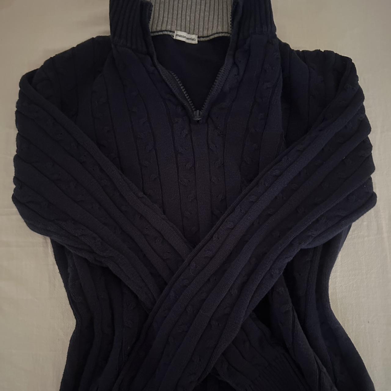 cute Amazon essentials zip up sweatshirt idk the... | Depop