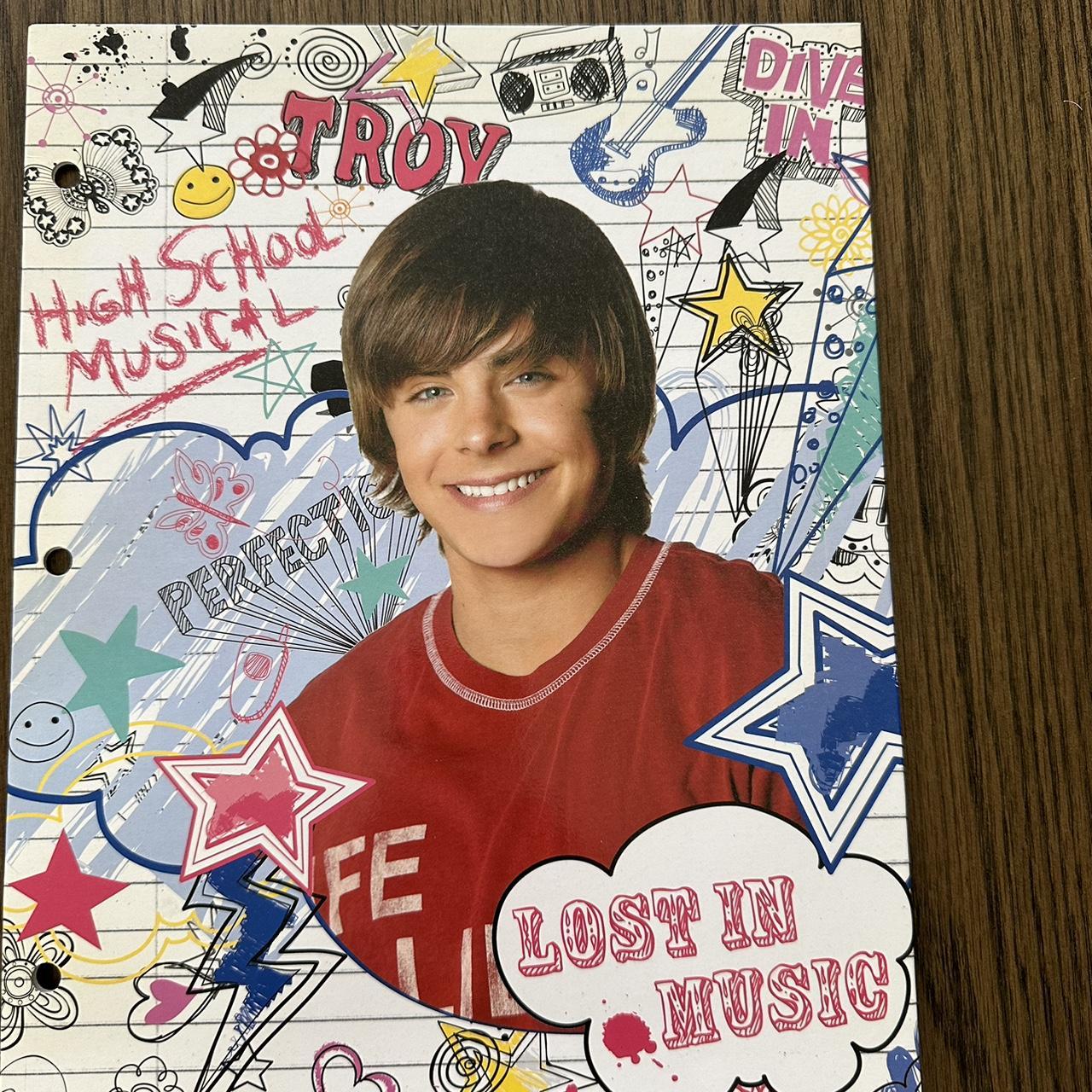 Vintage y2k high school musical folder brand new in... - Depop