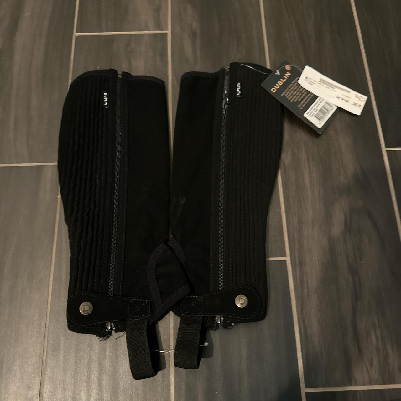 !! English Horseback Riding Half Chaps !! Black from... - Depop