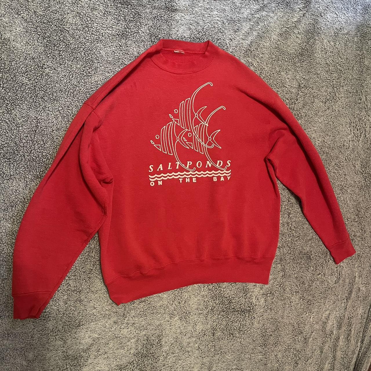 90s salt pond sweater size:large comfy winter... - Depop