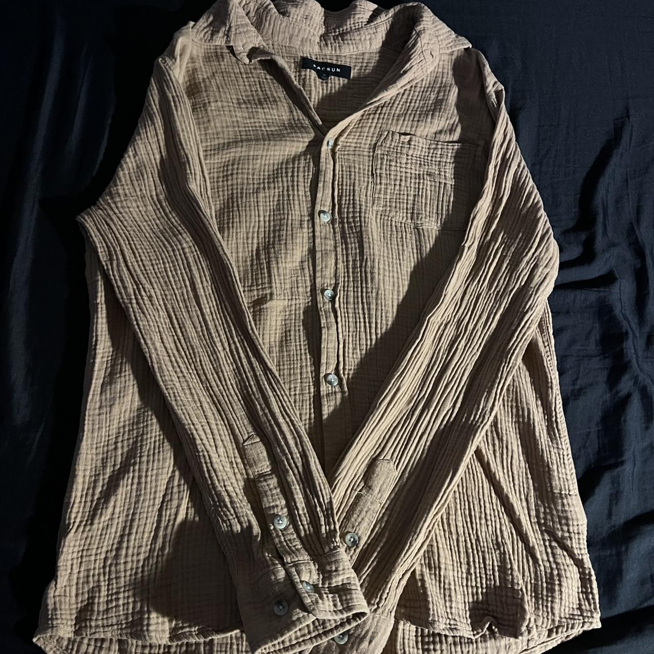 ESSENTIAL!!! Pacsun long sleeve UNIQUE lining from... - Depop