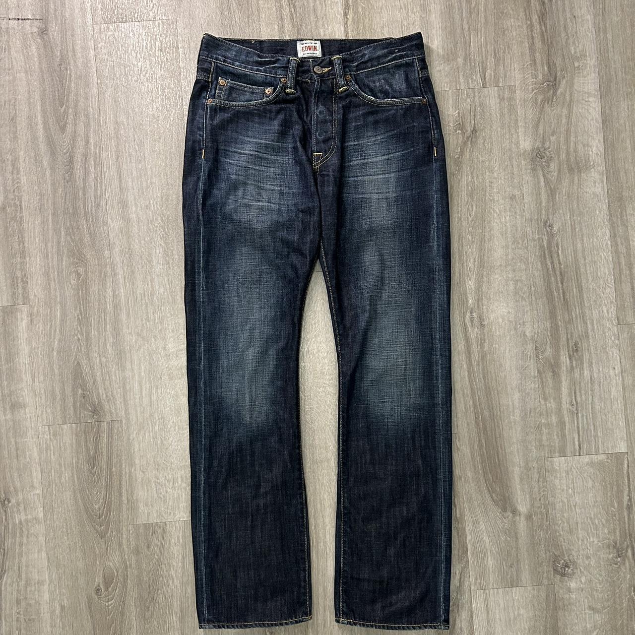 Japanese Edwin Button-Fly Denim... - Depop