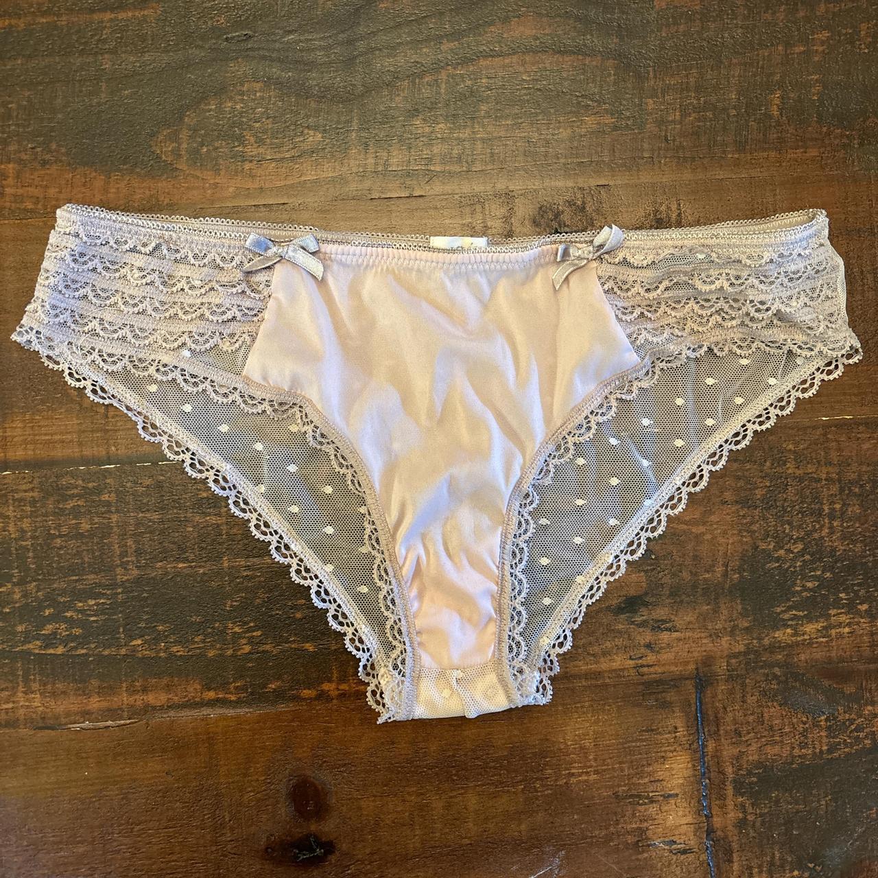 Aerie Lacy Matching Bra & Panty Set Aerie Dusty... - Depop
