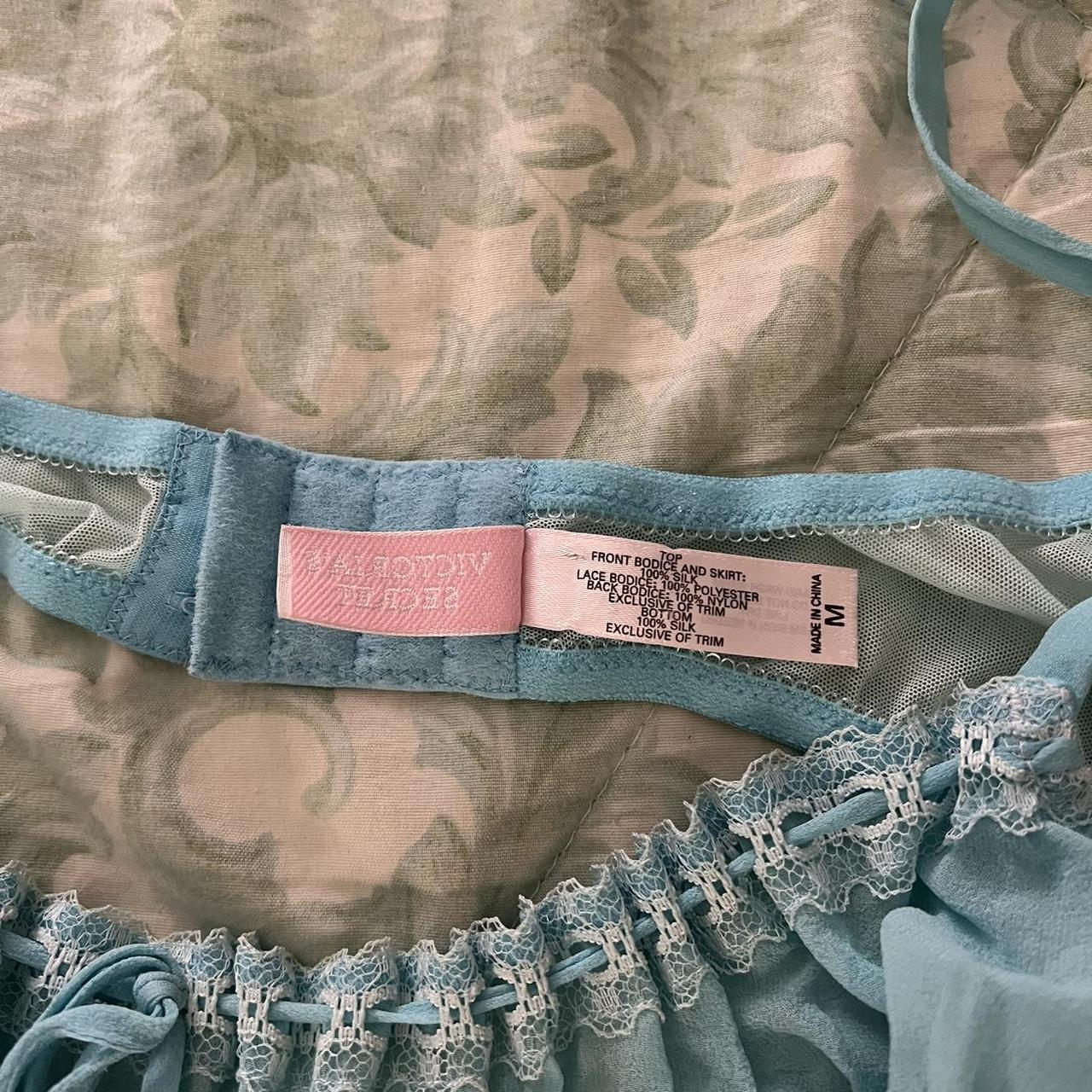 Victorias Secret blue lingerie dress (can also be... - Depop