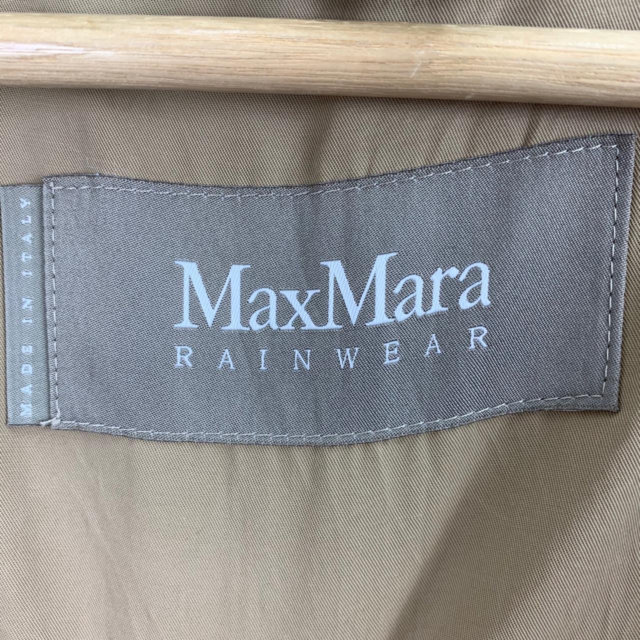 Rare!! MAX MARA Trench coat Peacoat long... - Depop
