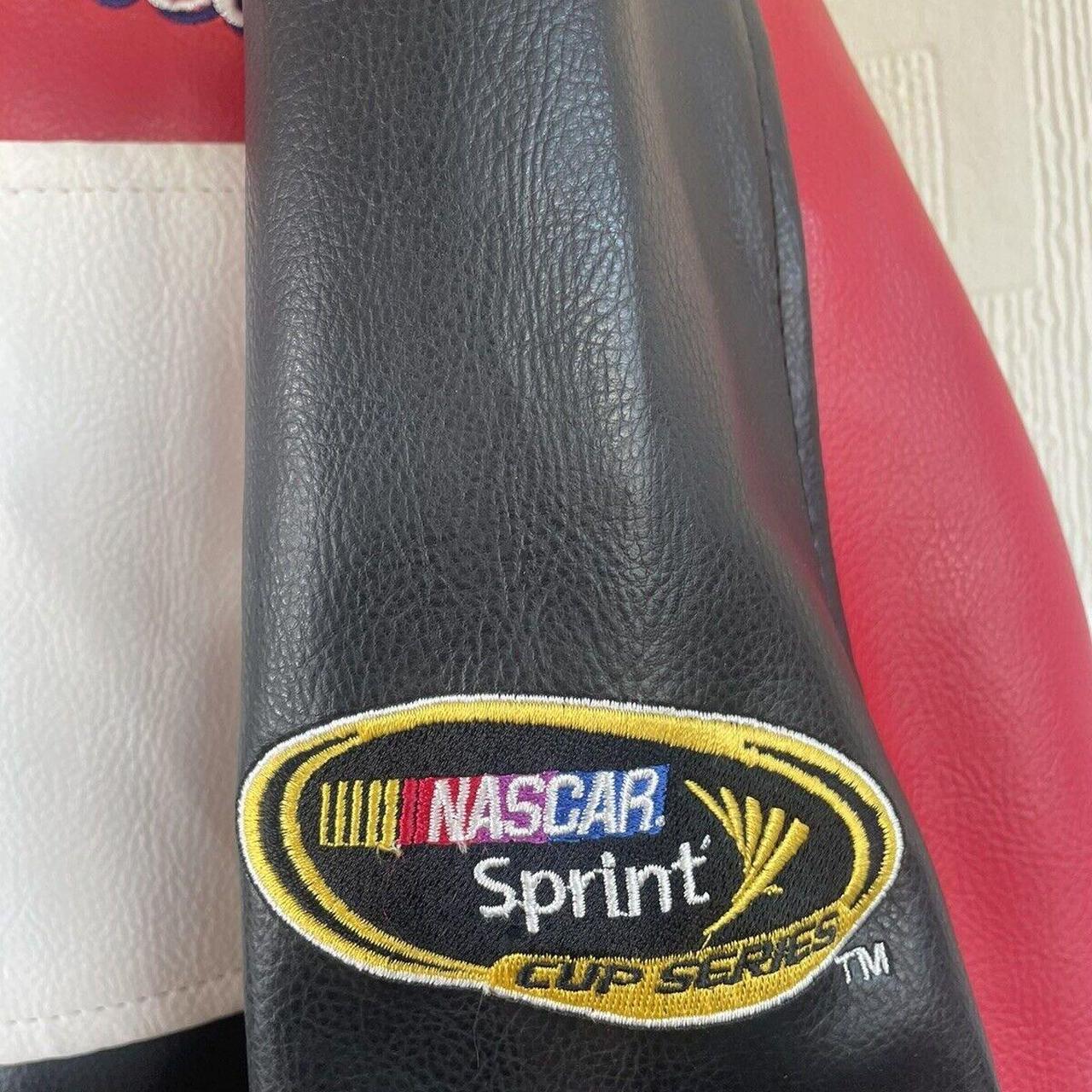 Nascar Leather Jacket Tony Stewart 14 New XXL... - Depop