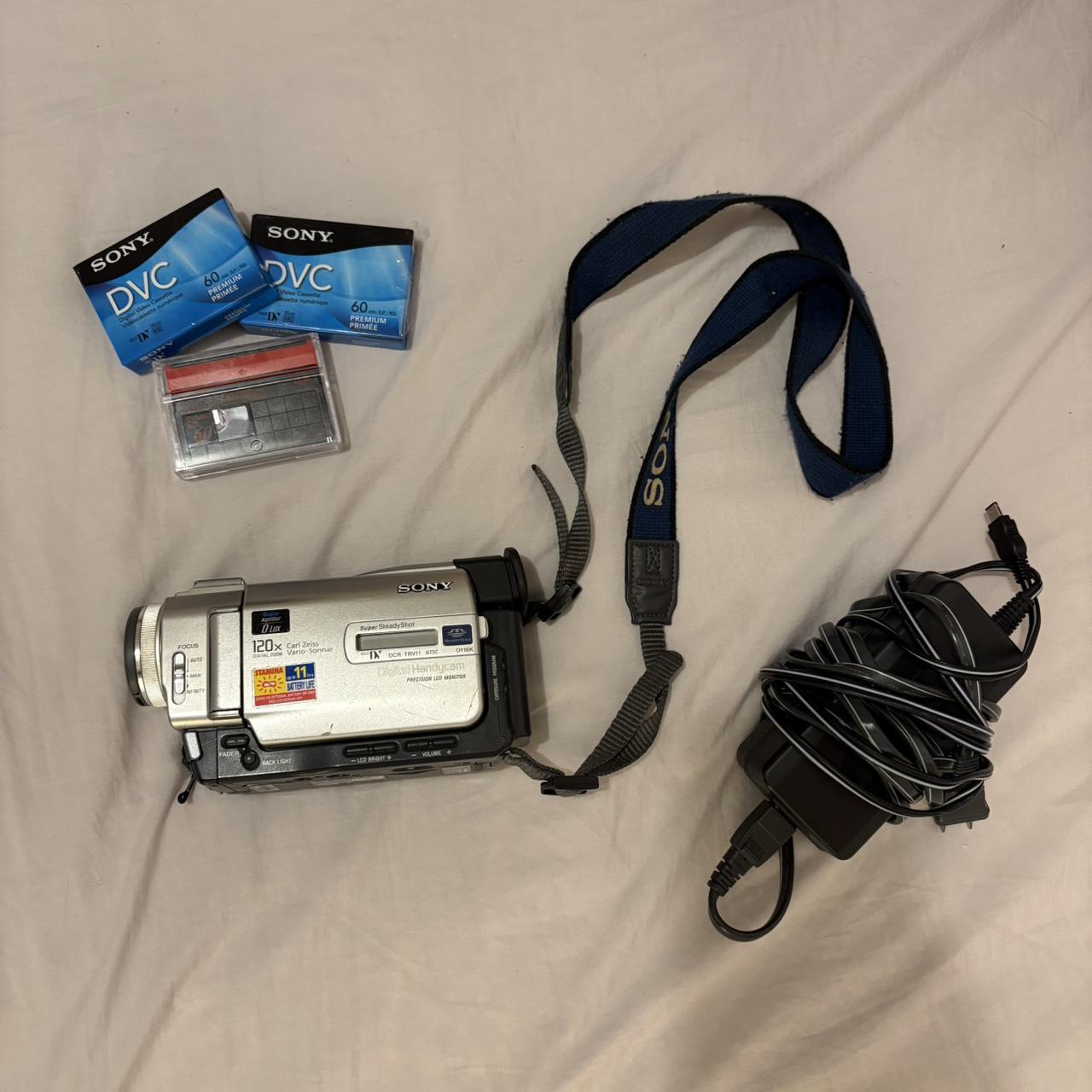 Sony Handycam DCR-TRV11 Camcorder (includes 3 DCV... - Depop