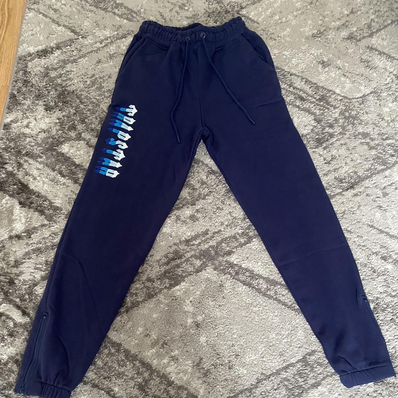 Trapstar Blue Navy Tracksuit Size S Never worn... - Depop