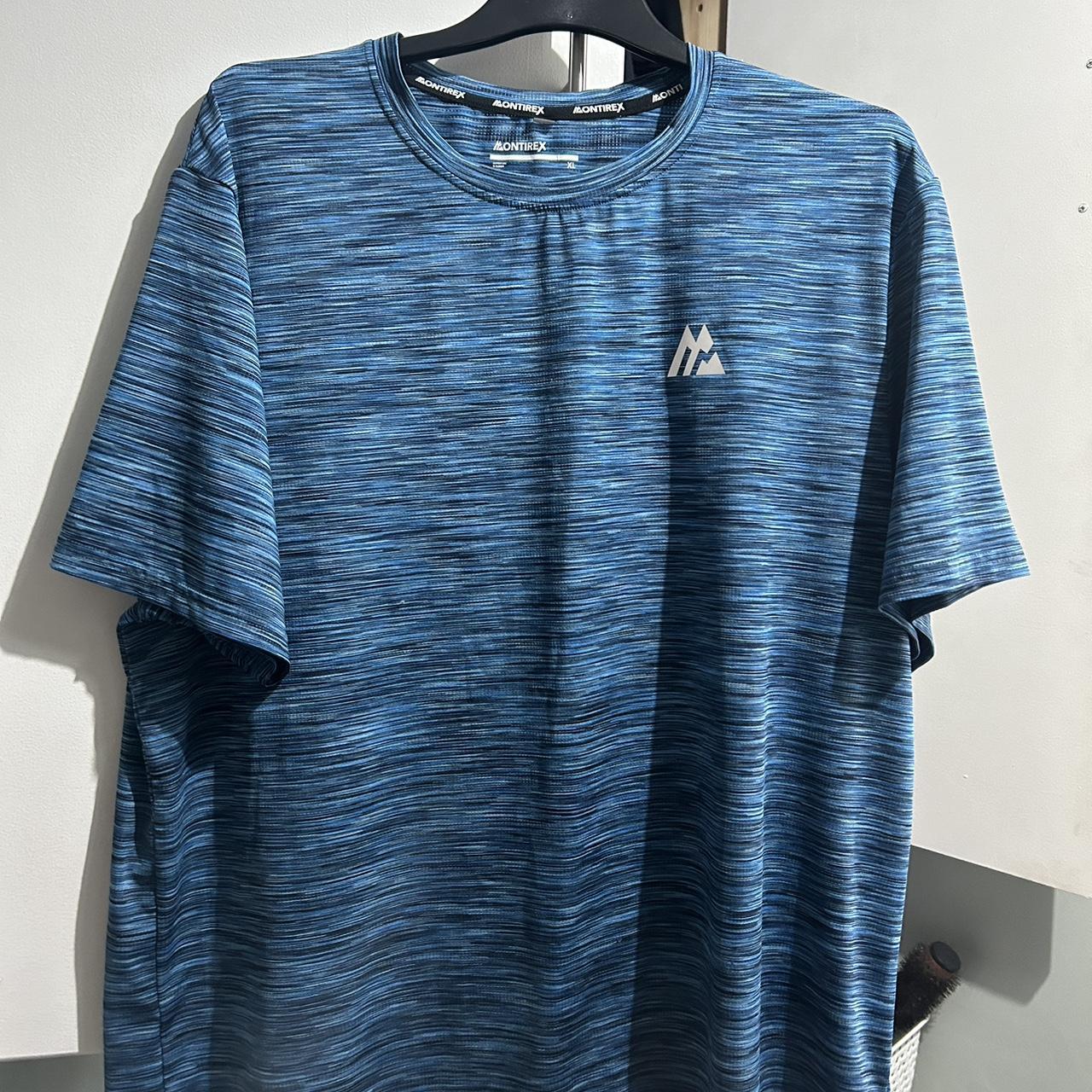 Montirex t shirt Blue like new Size XL Only... - Depop