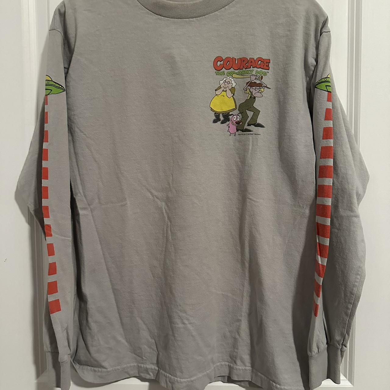 Body Rags Courage the Cowardly Dog Men's Cotton... - Depop