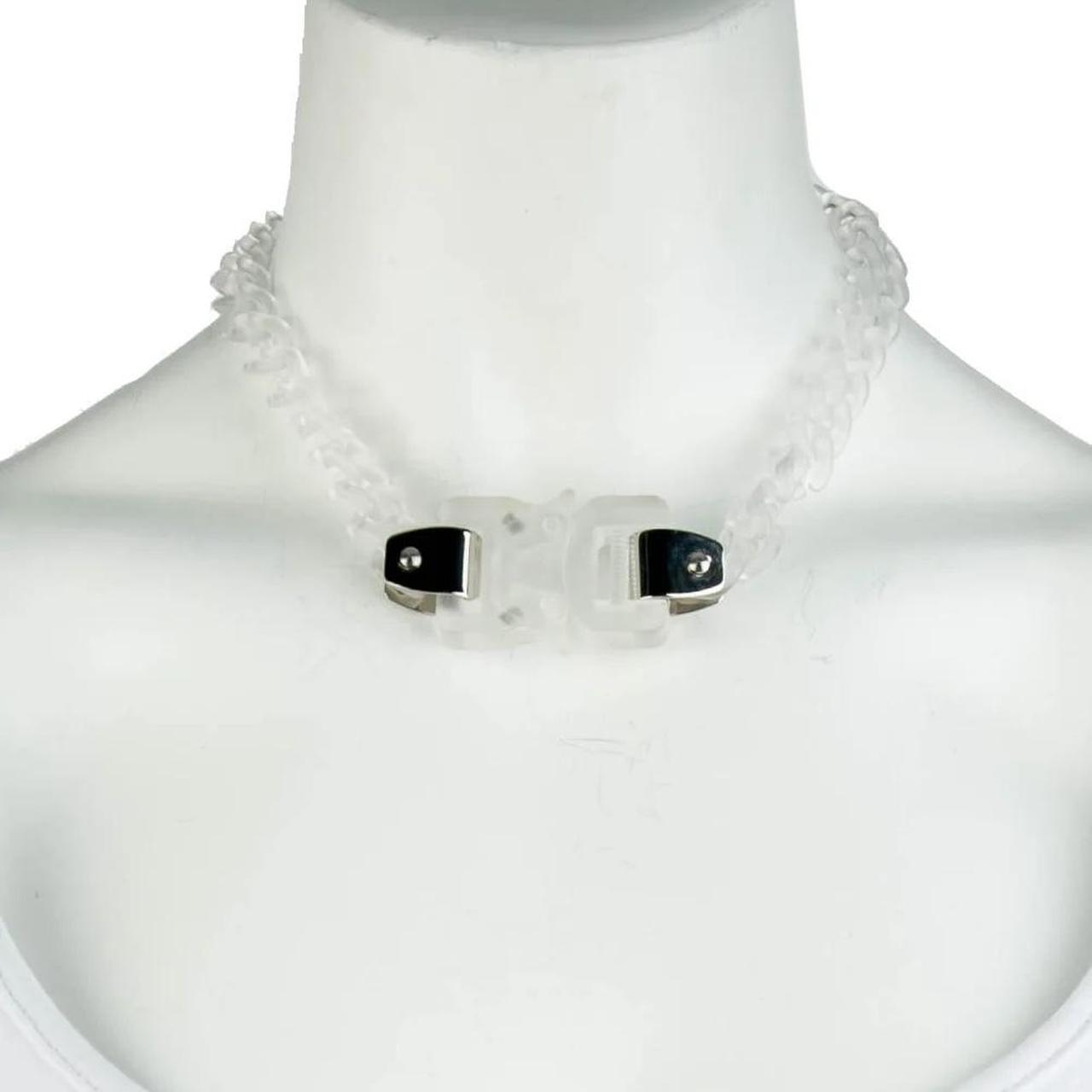 1017 ALYX 9SM Nylon Transparent Chain Necklace No... - Depop