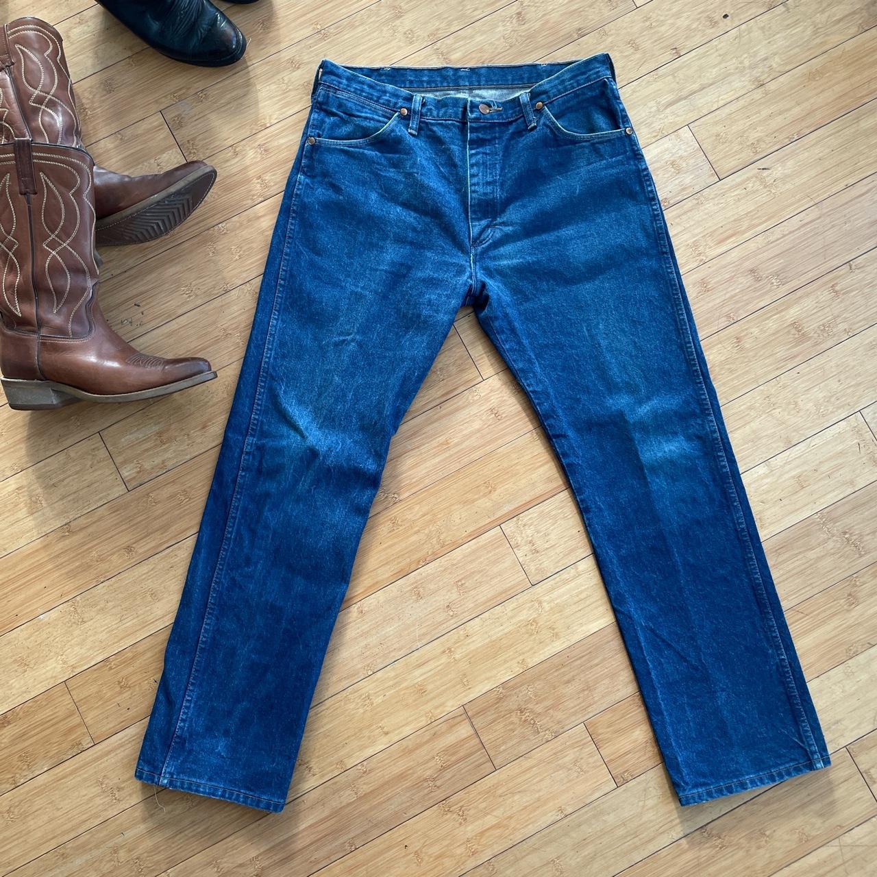Vintage 80s Wrangler Jeans - From the mid 80s -... - Depop