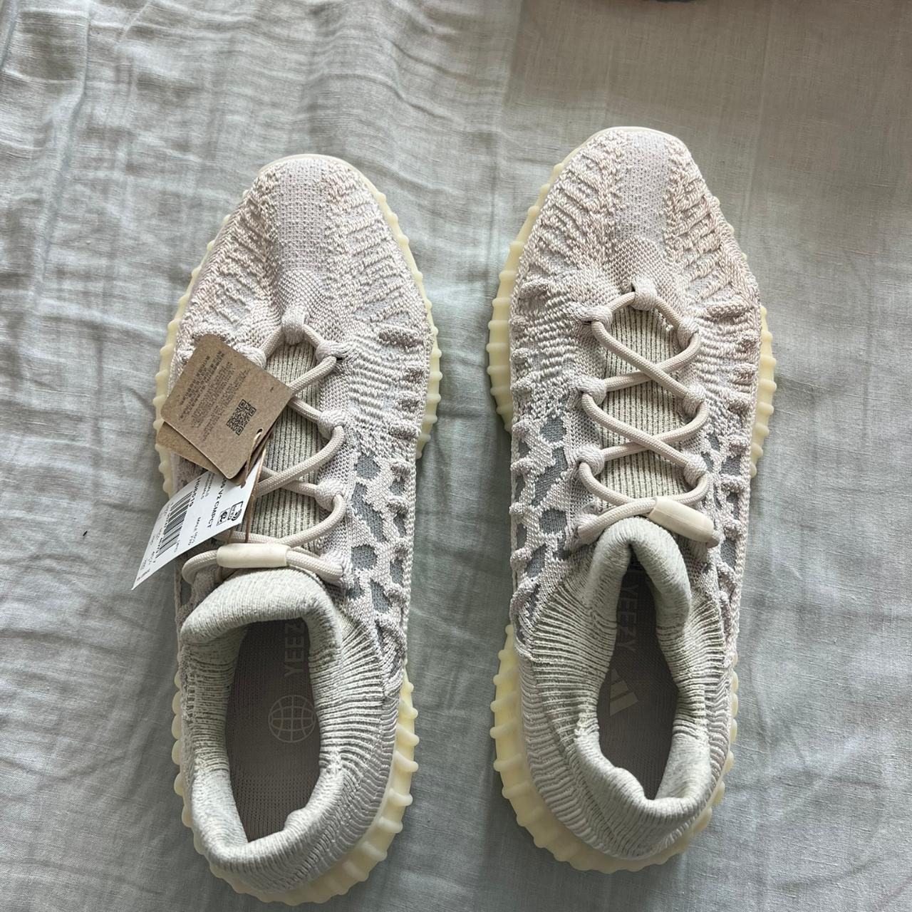 YZY 350 V2 CMPCT Slate Bone / Slate Bone / Slate... - Depop