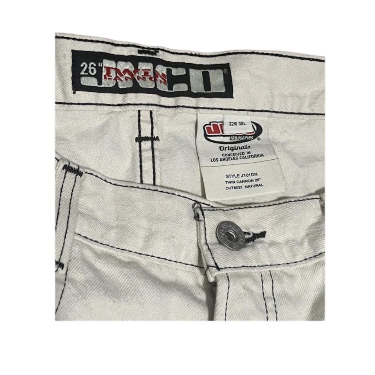 Vintage white baggy skater JNCO JEANS!! Open to... - Depop