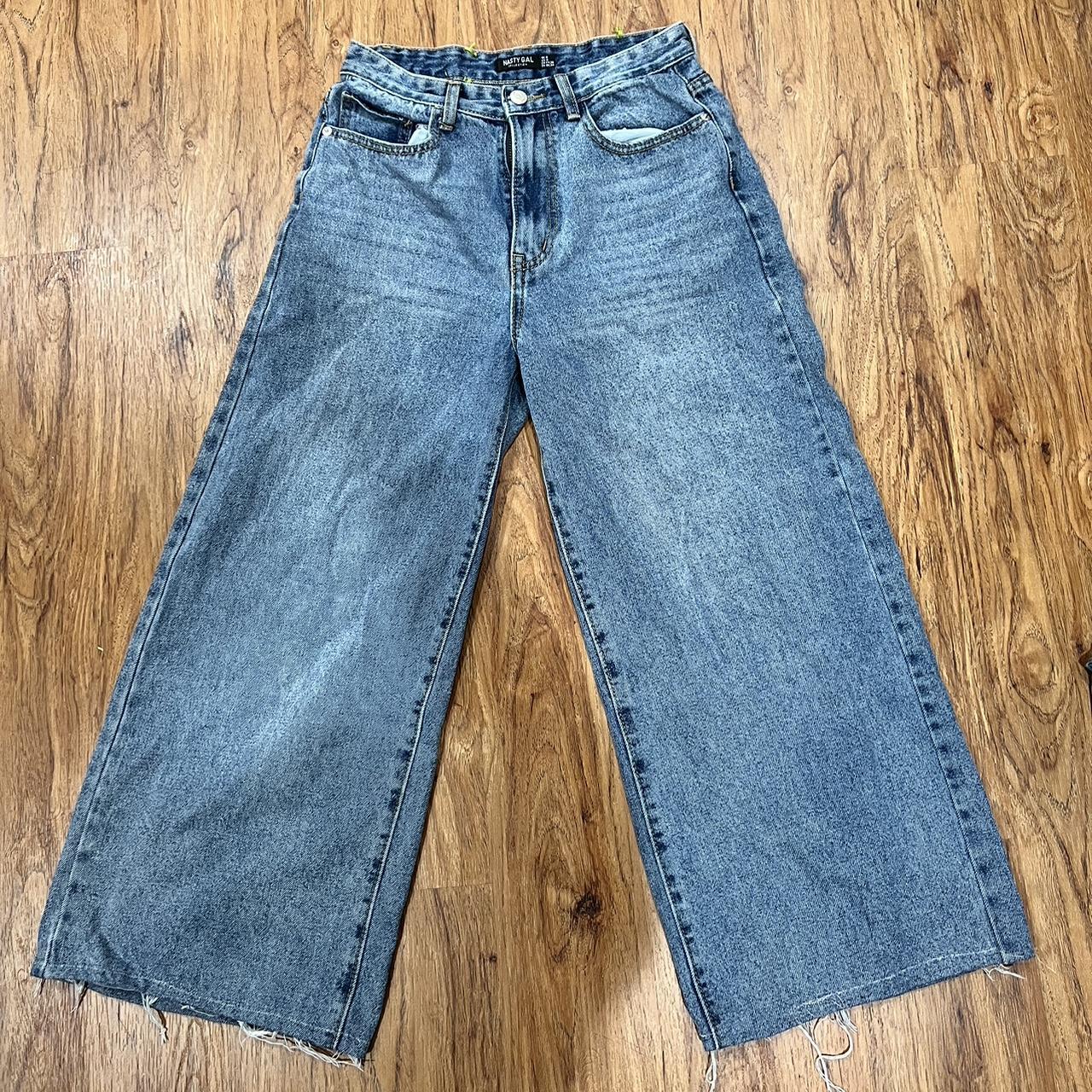 Nasty Gal Women's Blue Jeans | Depop