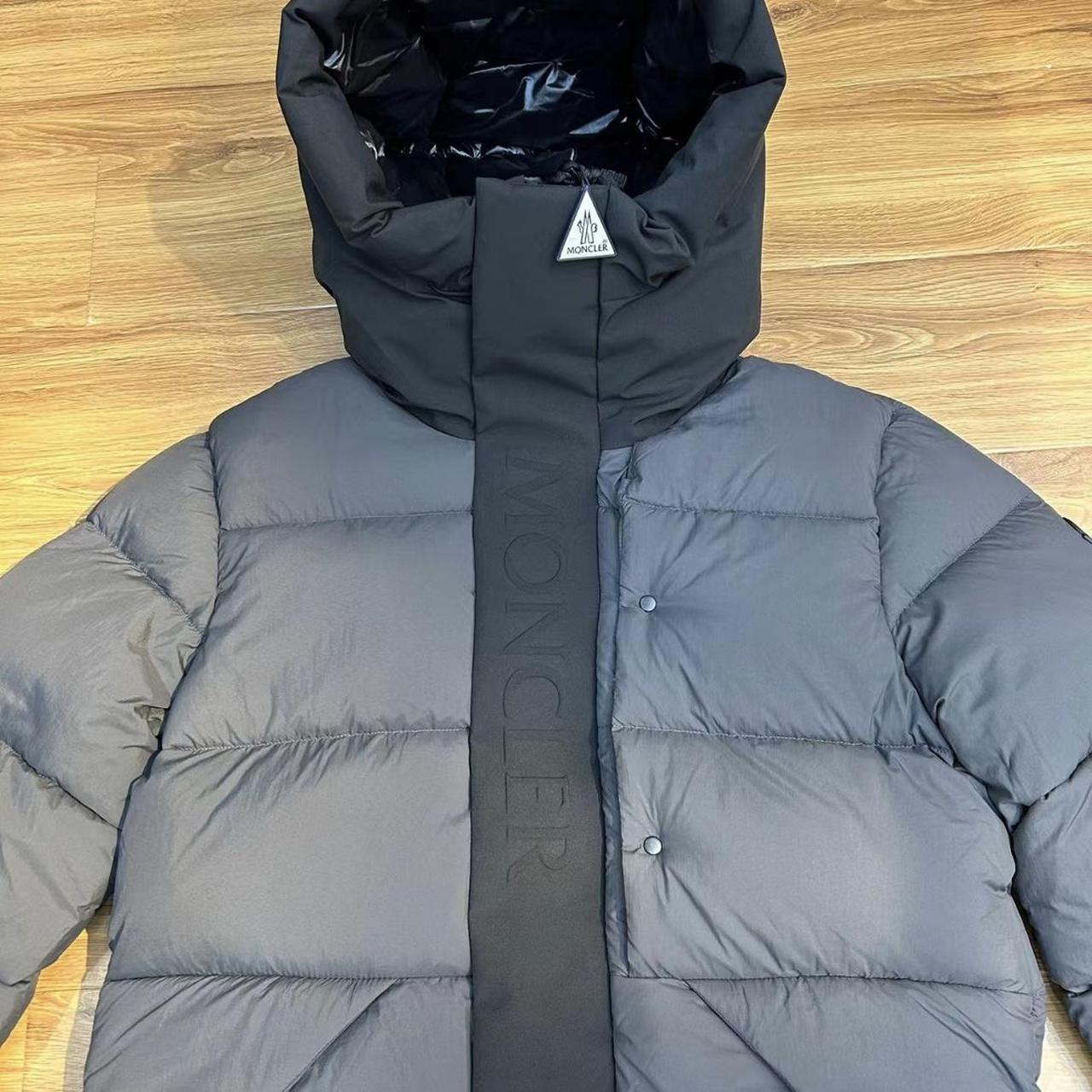 moncler madeira grey/black brand new all sizes - Depop