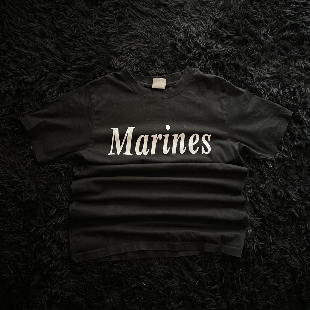 Vintage 2002 marines tee - Depop
