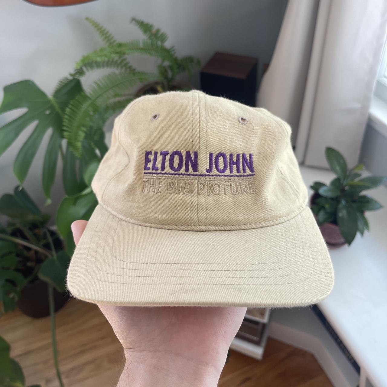 Vintage 90’s Elton John Hat - The Big Picture Size:... - Depop