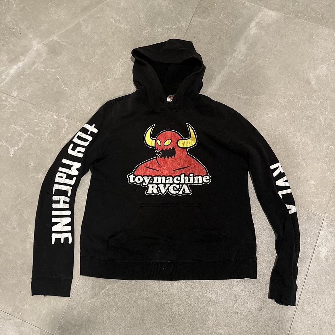 Toy Machine Hoodie small hole (shown in pic) - Depop
