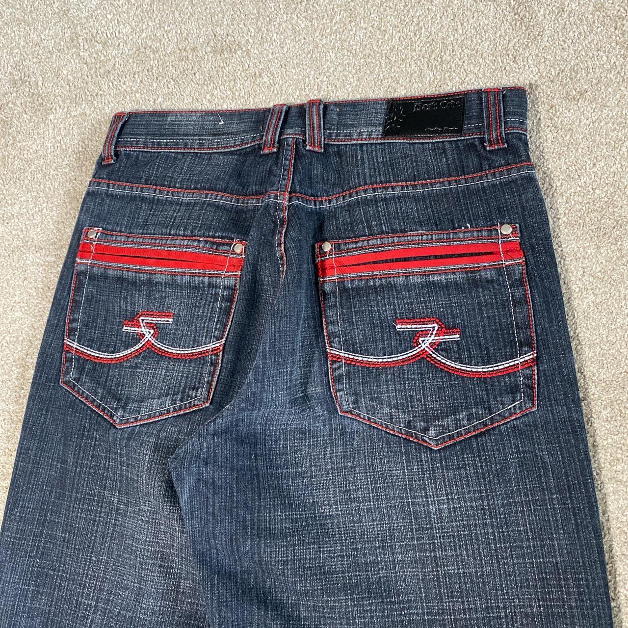 Y2K Basic Code Baggy Southpole Type Jeans Size... - Depop