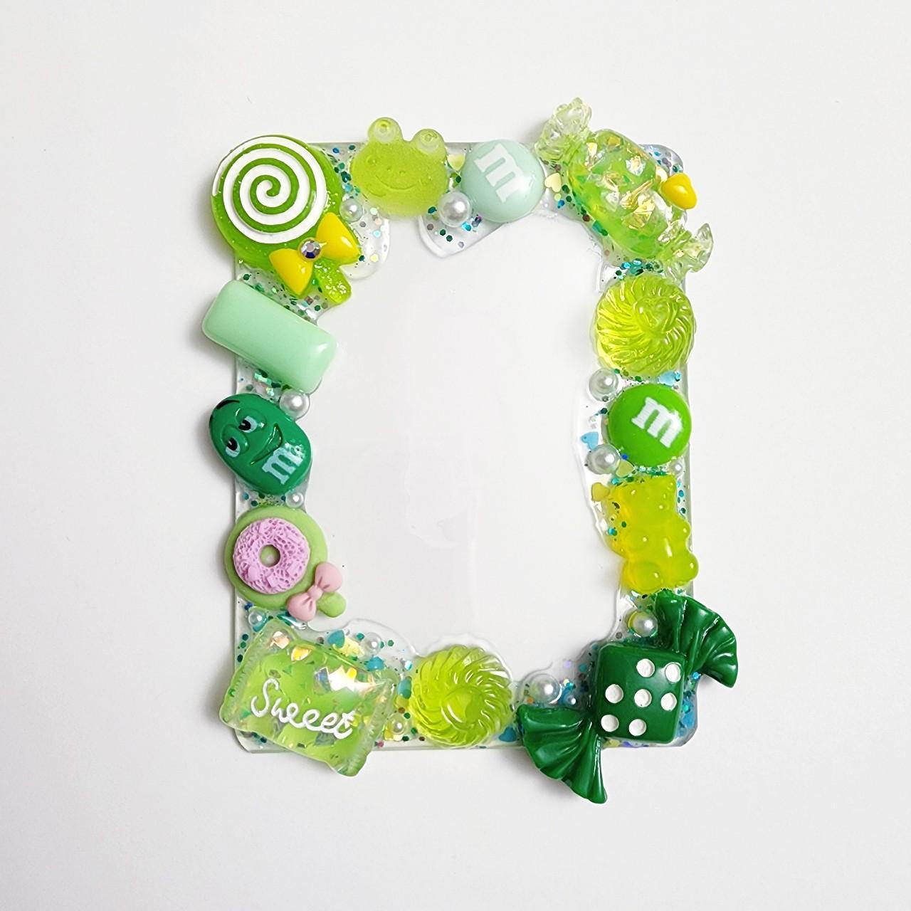 Decorated Toploader Handmade with love! Freebies on... - Depop