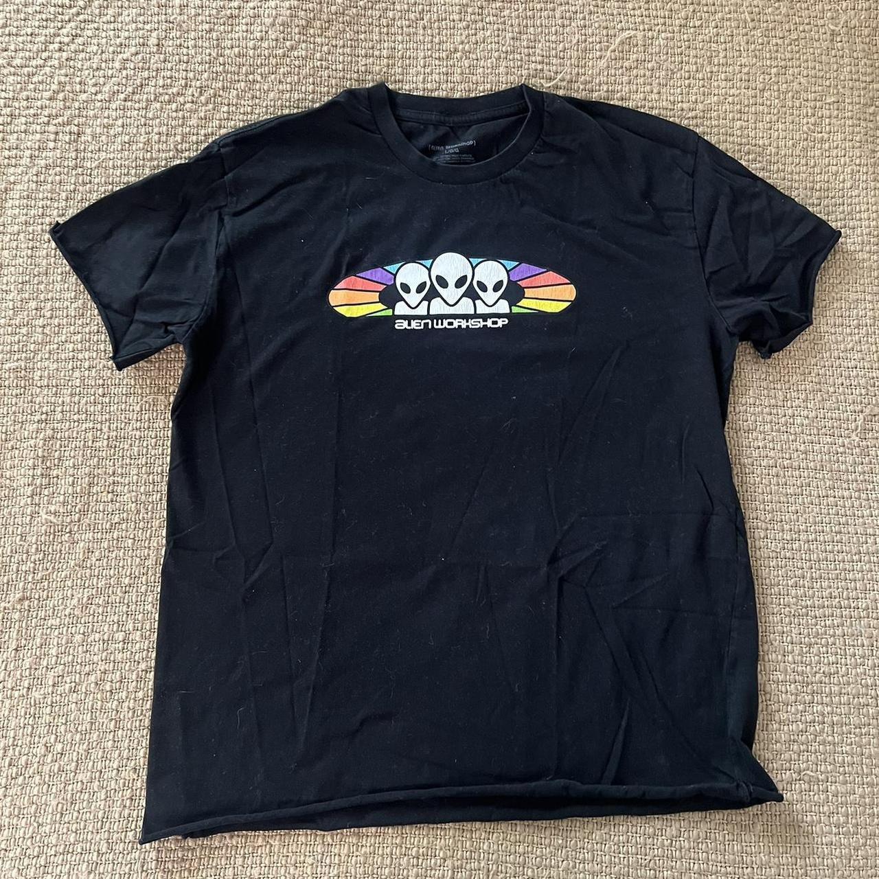 Alien Workshop T-Shirt Raw hem, cut sleeves and... | Depop